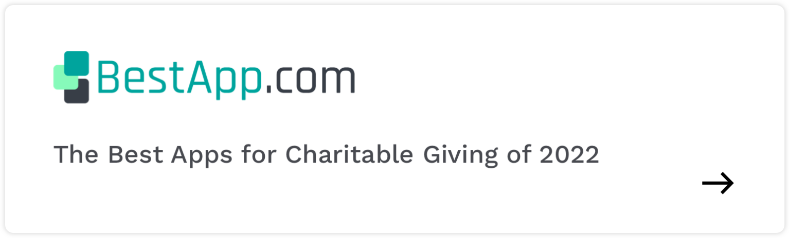 Donation App - RoundUp and donate to charities and nonprofits