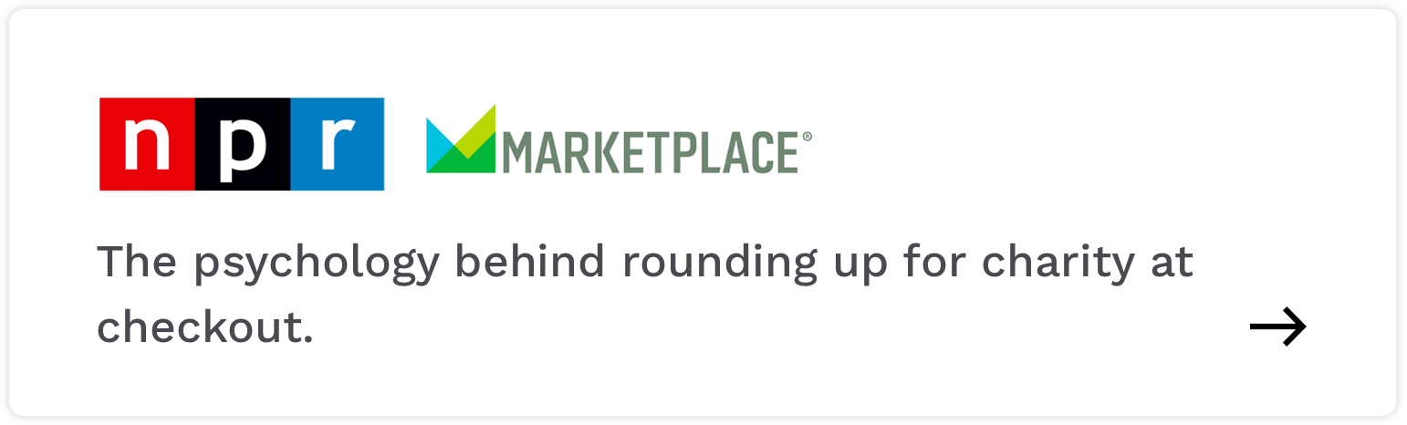 Donation App - RoundUp and donate to charities and nonprofits