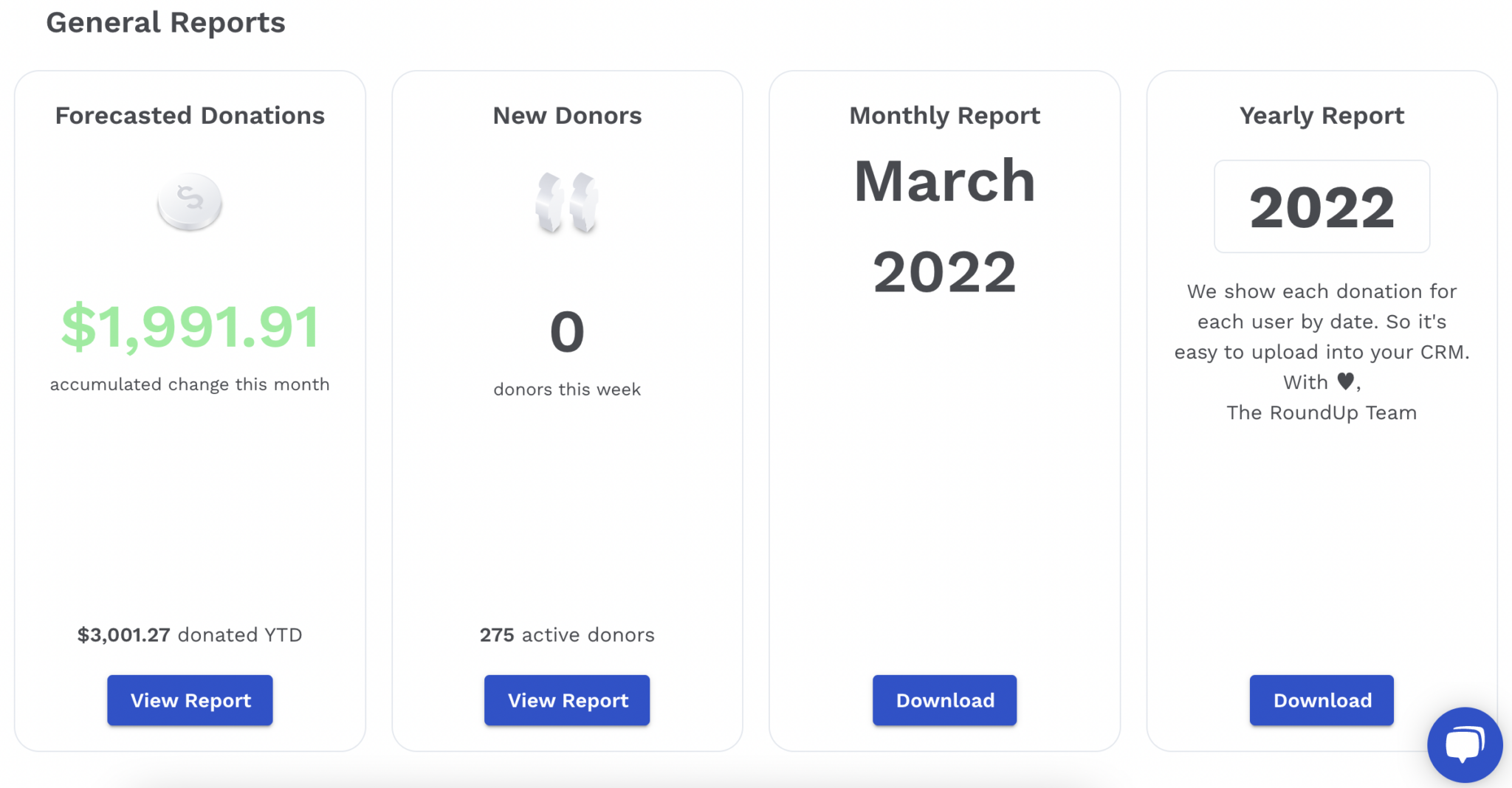 Fundraising tools for your nonprofit - Roundup App
